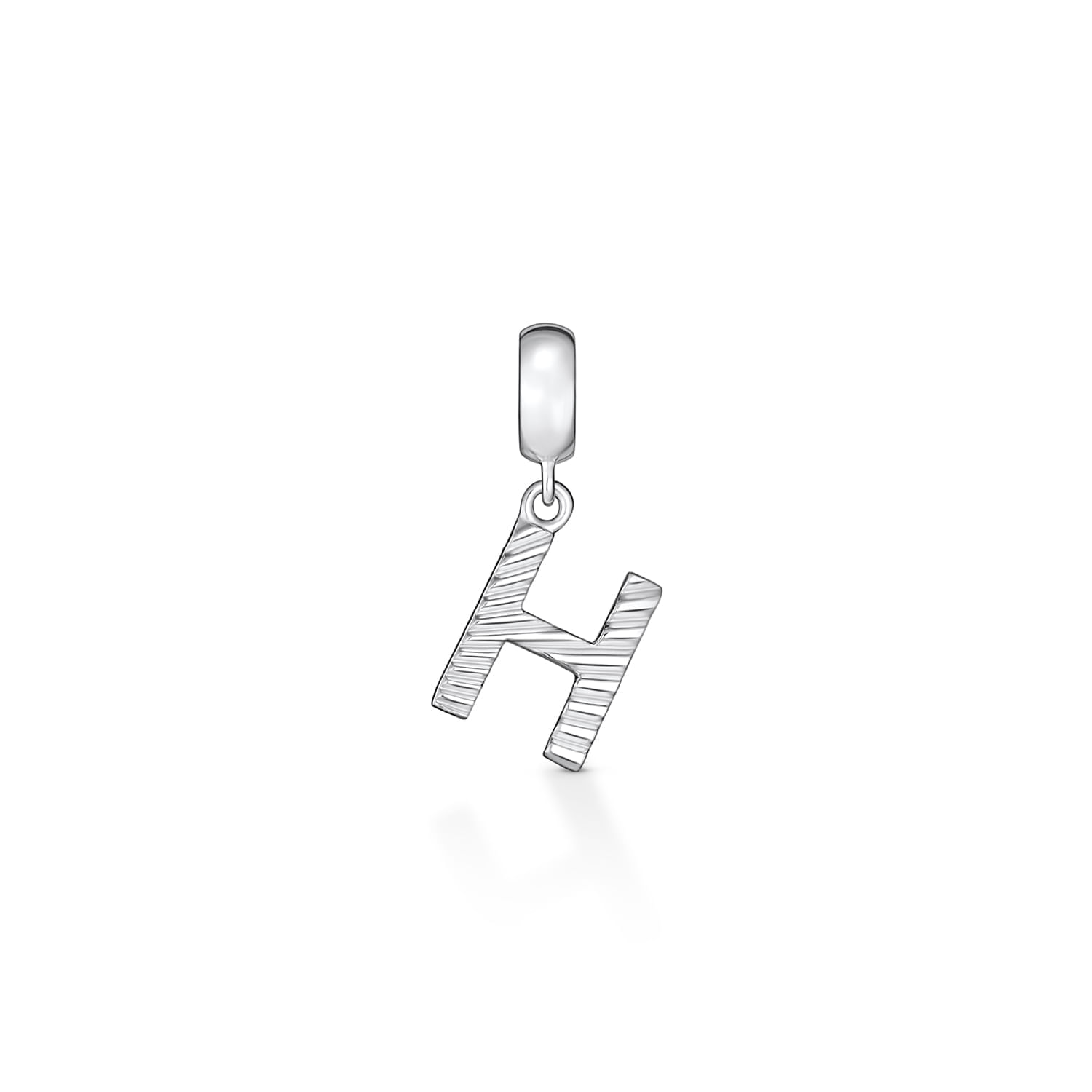 Charm Letra H em Prata 925 | MONTE CARLO