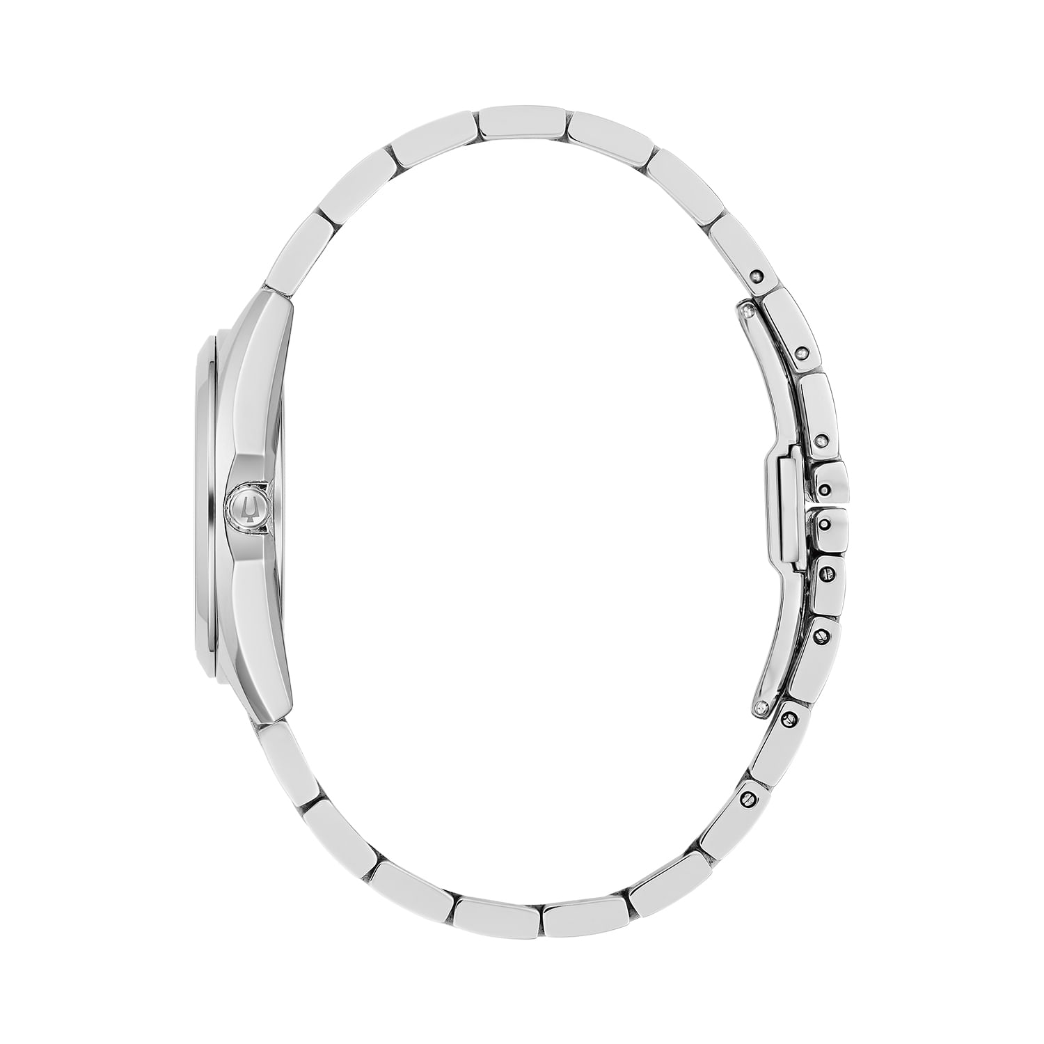 Relógio Bulova Feminino Classic Surveyor com 11 Diamantes em Aço ...