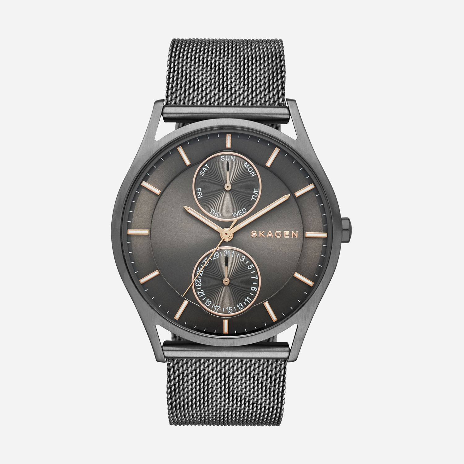 Relógio Skagen Masculino em Aço Grafite | MONTE CARLO