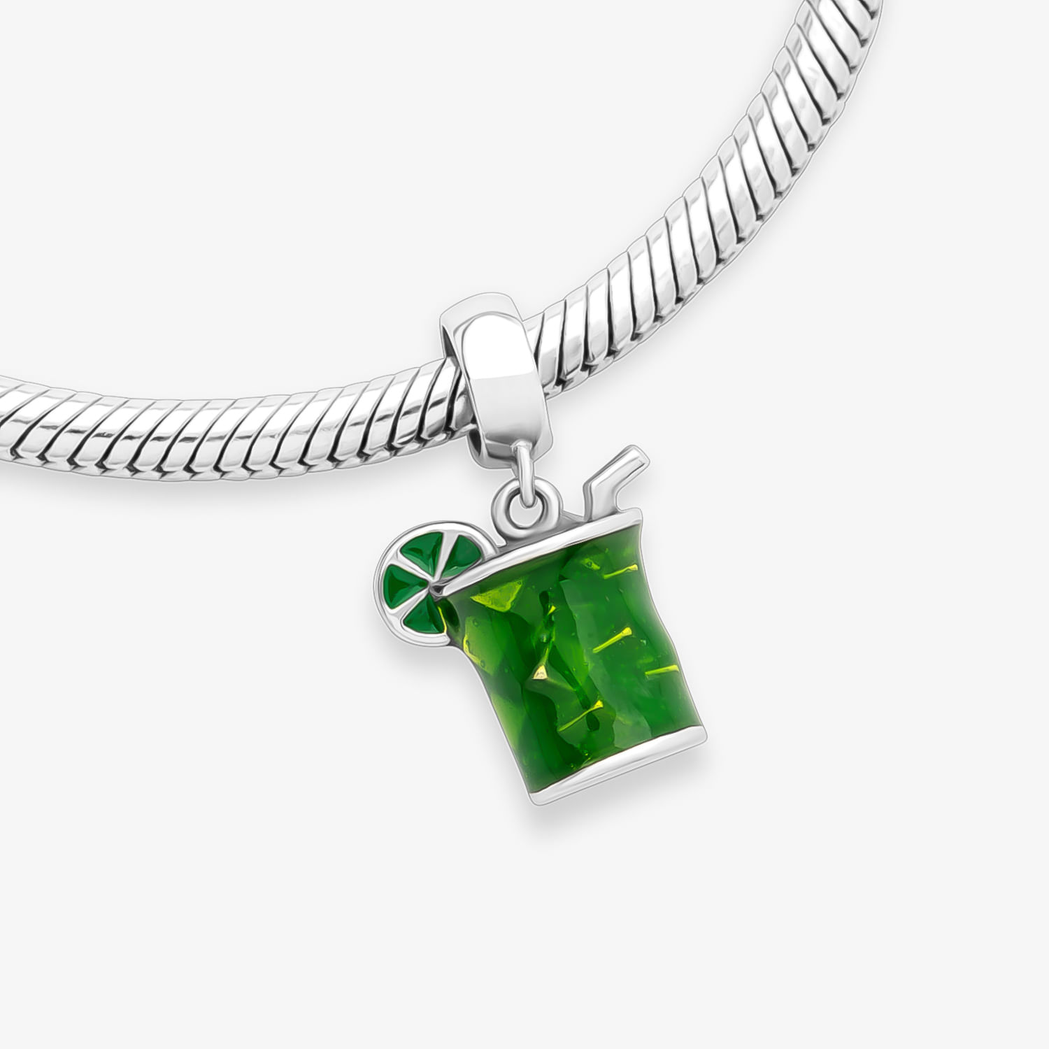 Charm Caipirinha em Prata 925 | MONTE CARLO