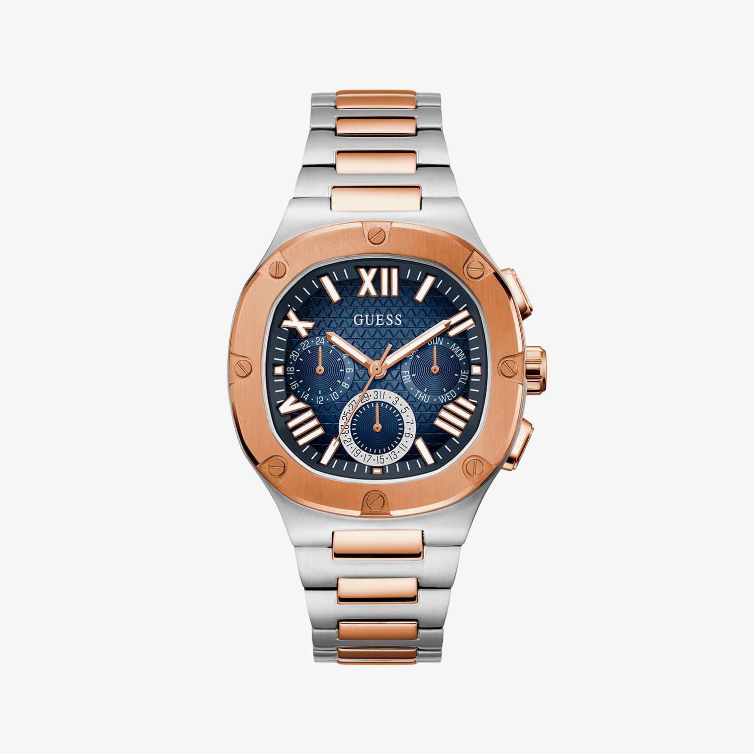 Relógio Guess Masculino com Pulseira de Aço Bicolor GW0572G4 | MONTE CARLO