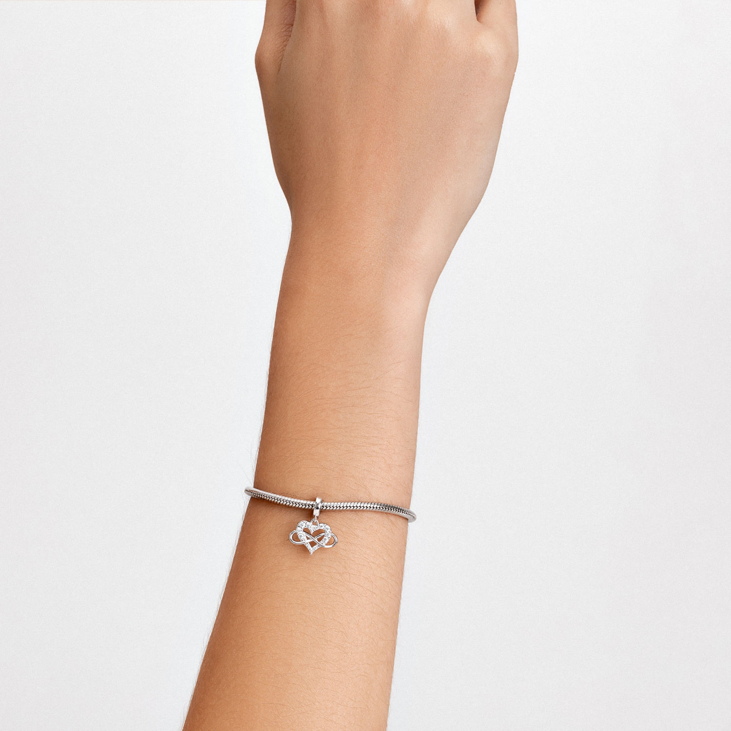 Charm Amor Infinito em Prata 925 | MONTE CARLO