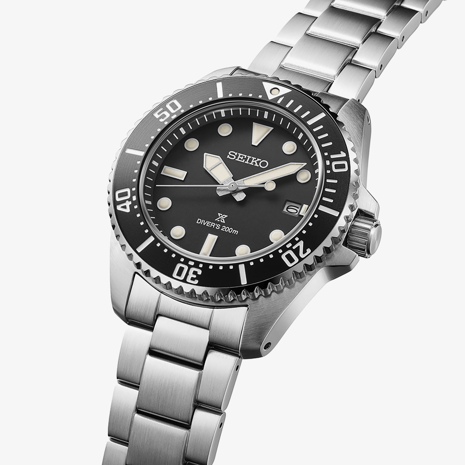 Relógio Seiko Solar Diver com Lente de Safira SNE597P1 | MONTE CARLO